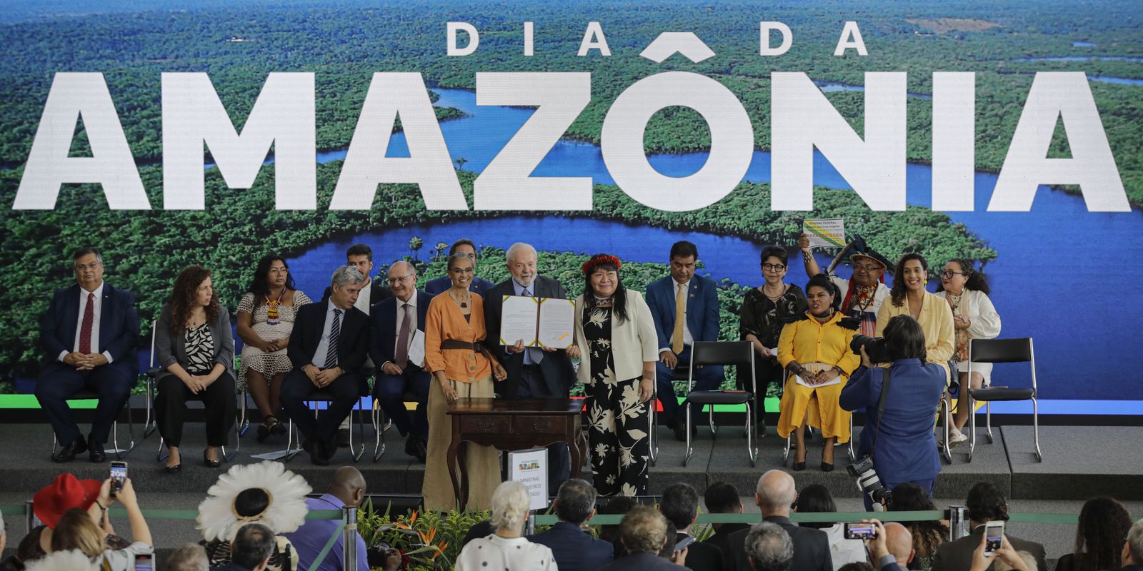 Cerimônia comemorativa do Dia da Amazônia | Agência Brasil