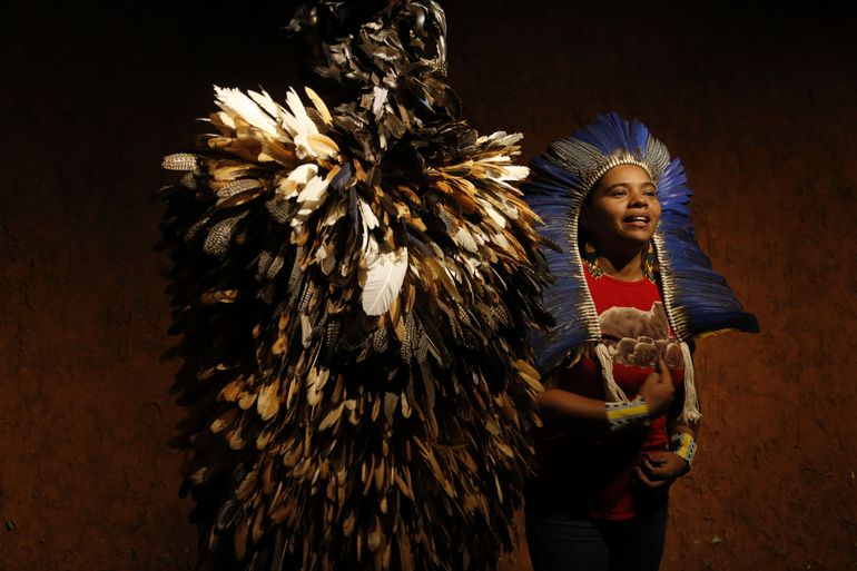 Museu das Culturas Indígenas exibe manto sagrado Tupinambá | Agência Brasil