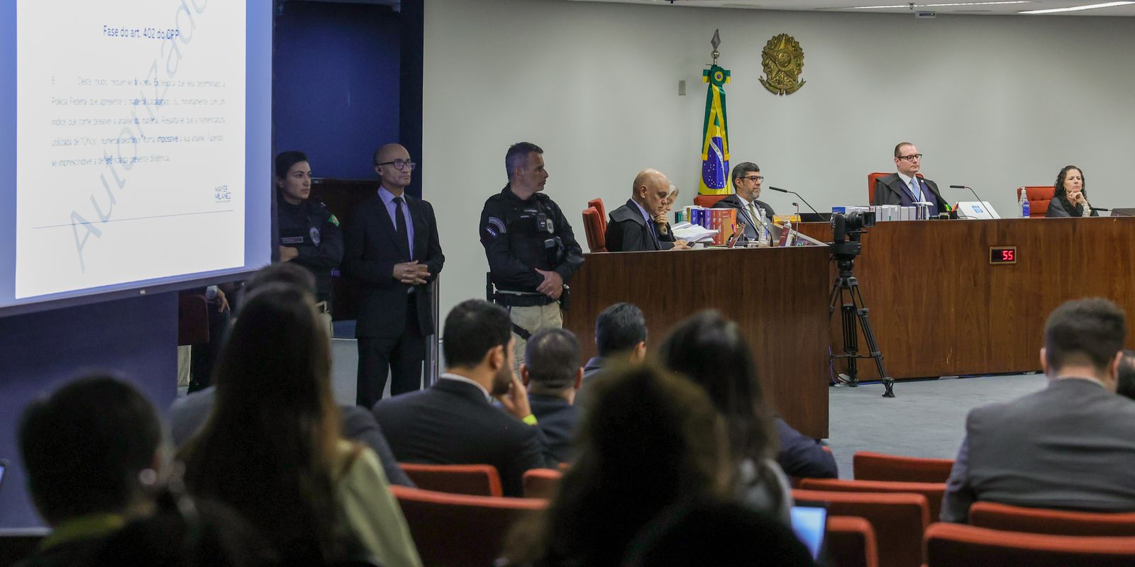 STF realiza o segundo dia do julgamento da trama golpista | Agência Brasil