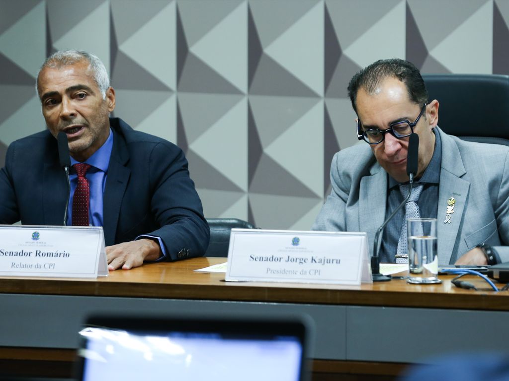 CPI das Apostas Esportivas do Senado. Relator Romario e presiden ... CPI das Apostas Esportivas do Senado. Relator Romario e presiden ...