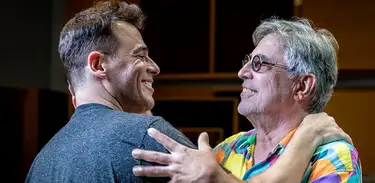 Claudio Lins e Ivan Lins, pai e filho cantores