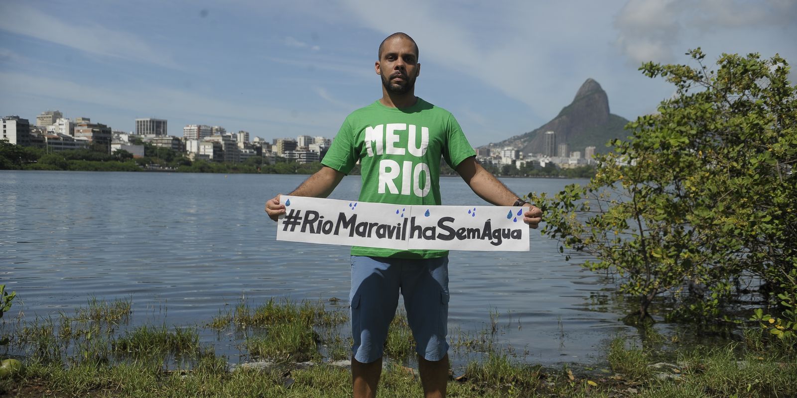 Greenpeace lança no Rio a campanha Rio Maravilha sem Água | Agência Brasil