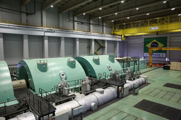 Complexo nuclear de Angra, no litoral fluminense | Agência Brasil