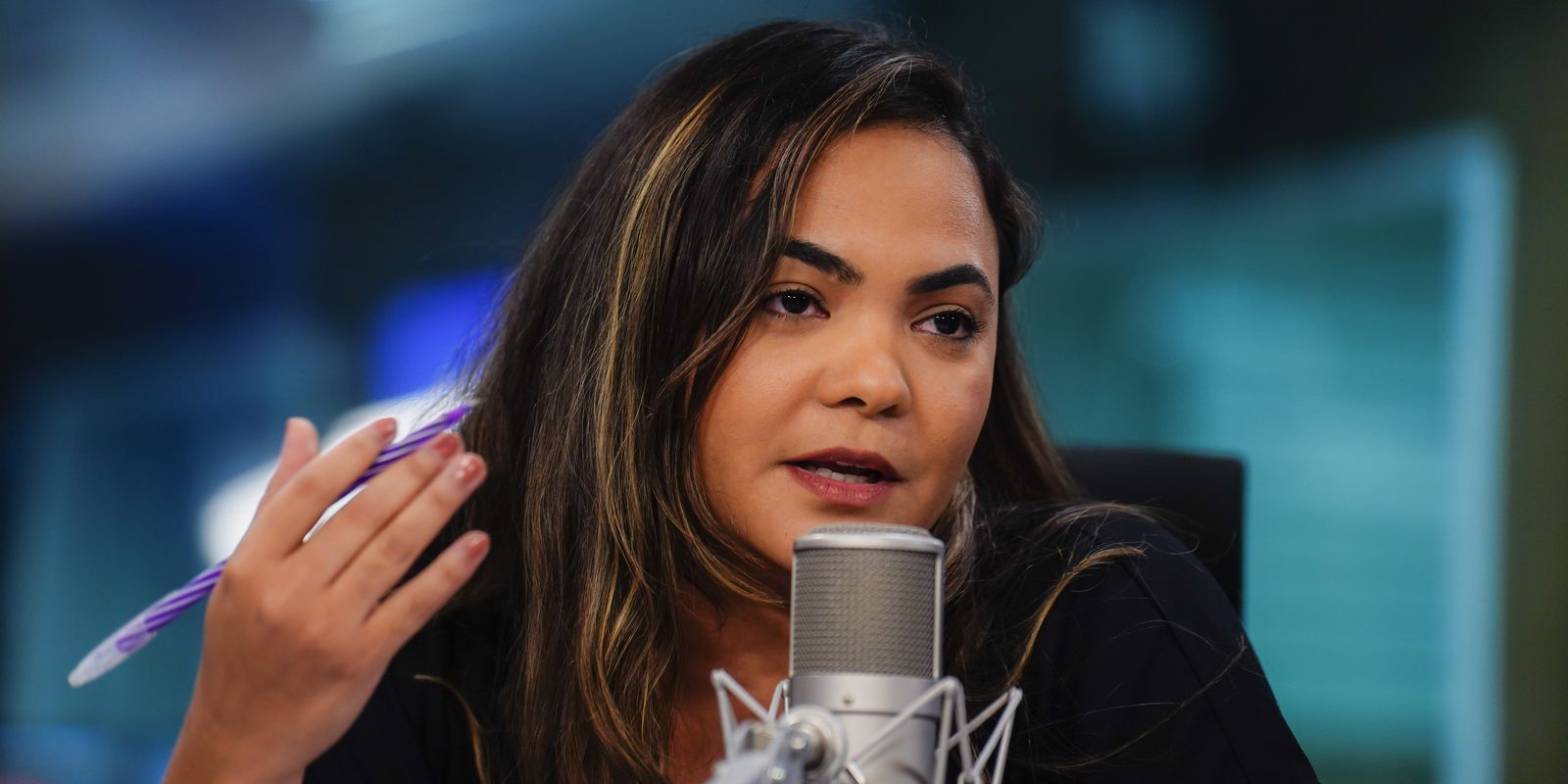 Ellen Costa na Voz do Brasil | Agência Brasil