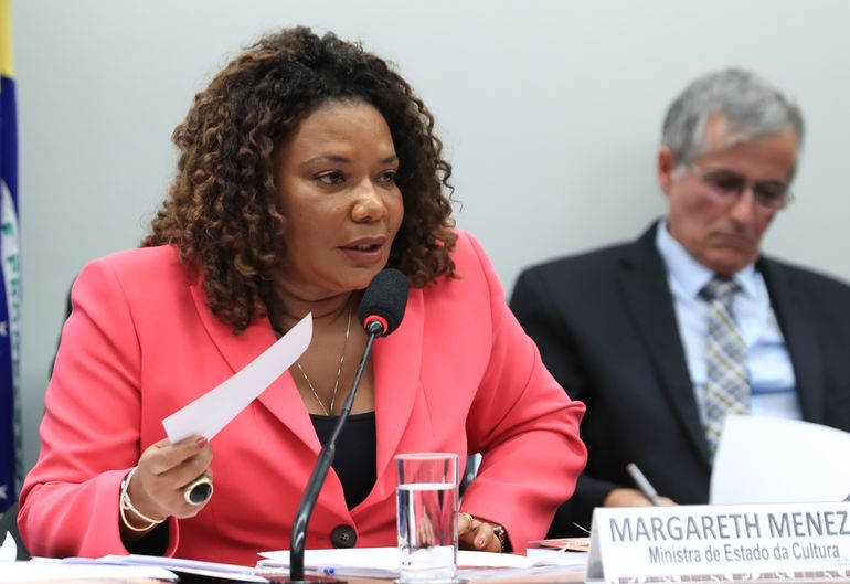 Ministra da Cultura Margareth Menezes | Agência Brasil