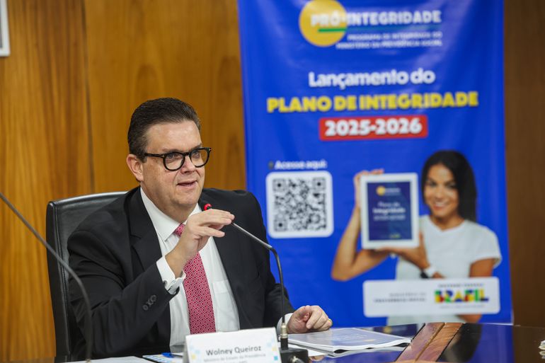 Programa plano de integridade 2025-2026. | Agência Brasil
