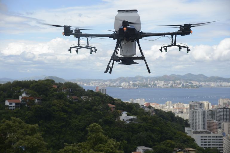 Drone semeador é adotado para reflorestamento no Rio | Agência Brasil