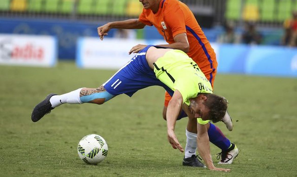 Brasil conquista medalha de bronze no futebol de 7 | Agência Brasil