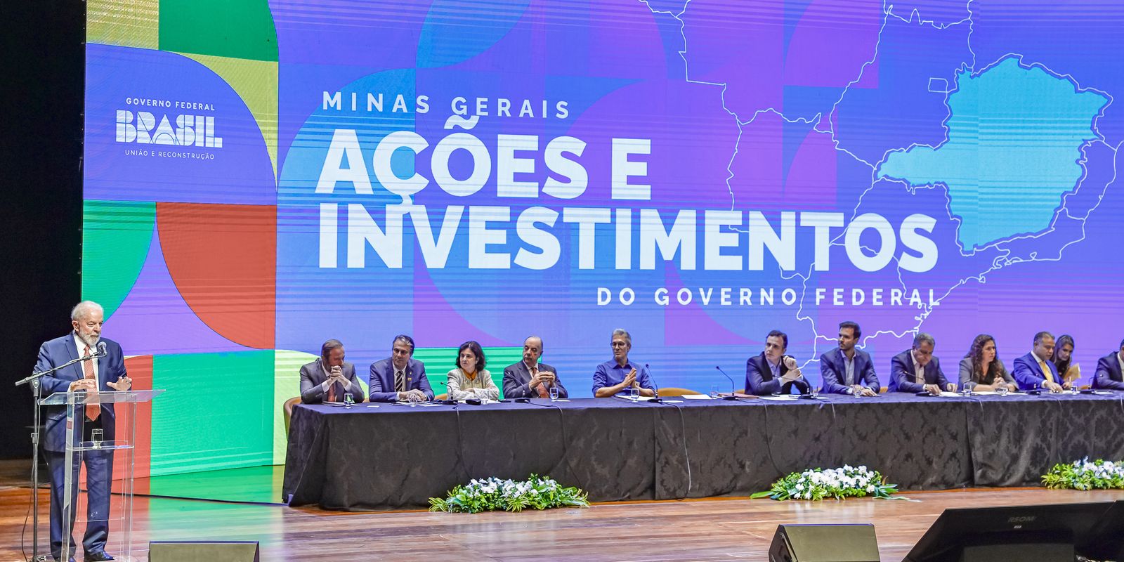 Cerimônia de Anúncio de Pacote de Investimentos para Minas Ger ...