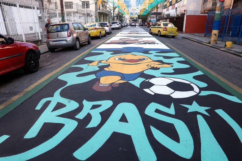 Ruas pintadas no Rio de Janeiro | Agência Brasil