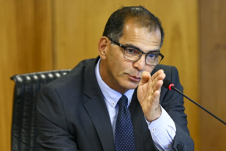 O secretário de Trabalho do ministério do Trabalho e Previdência, Mauro ...