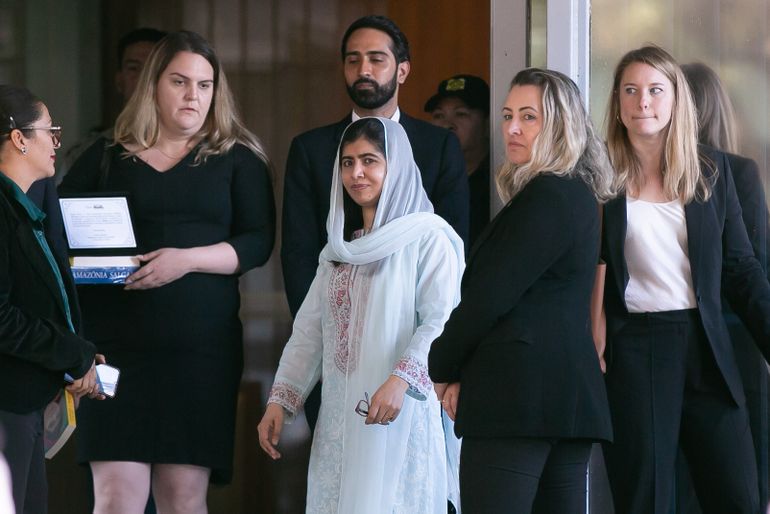 Ativista Paquistanesa, Malala Yousafzai | Agência Brasil