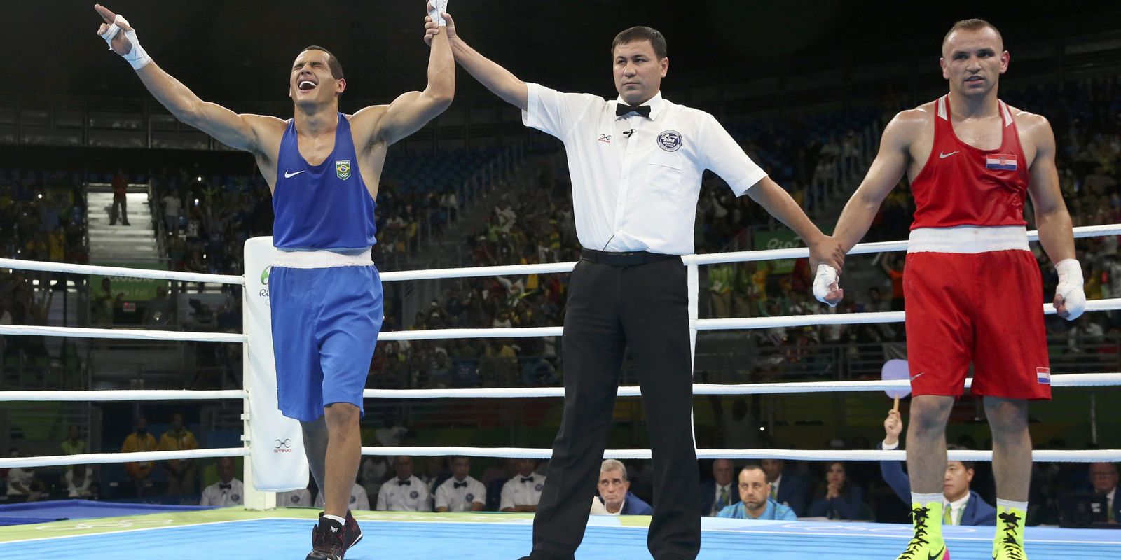 Michel Borges vence no boxe e avança para quartas de final | Agência Brasil