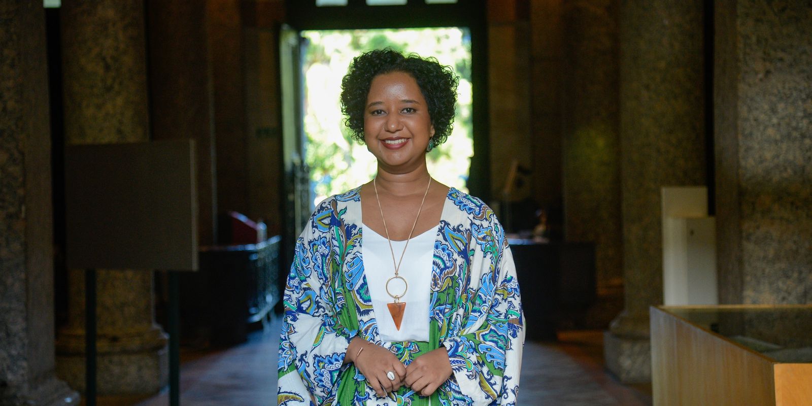 A diretora-geral do Arquivo Nacional, Ana Flávia Magalhães Pinto concede entrevista à Agência ...